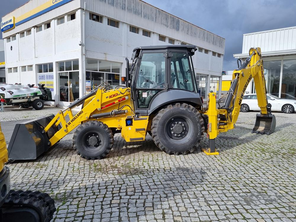 abolsamia - Retroescavadora NEW HOLLAND CONSTRUCTION B100D TC 4WD